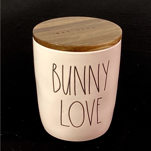 Rae Dunn | Kitchen | Rae Dunnbunny Love Pale Pink Canister | Poshmark